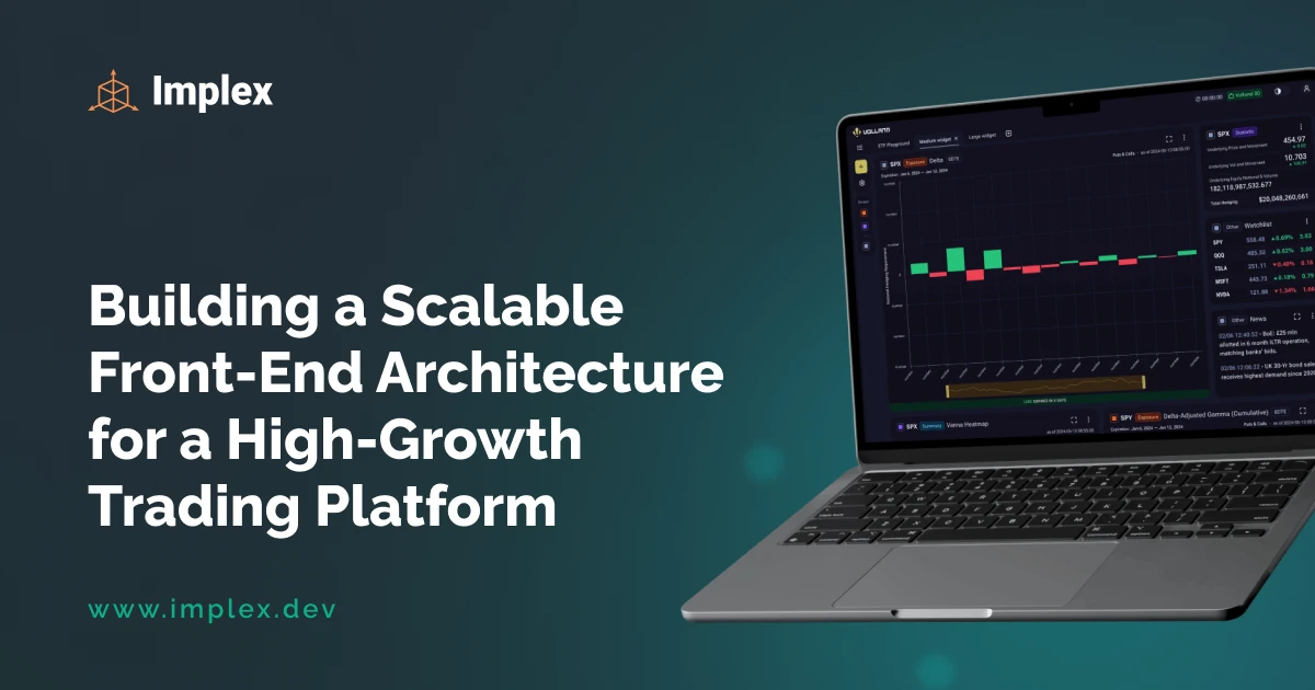 A Scalable Front-End Architecture for a High-Growth Trading Platform ...
